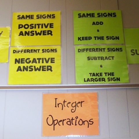 Integer Operations Work Mat with Sea of Zeros | Math = Love