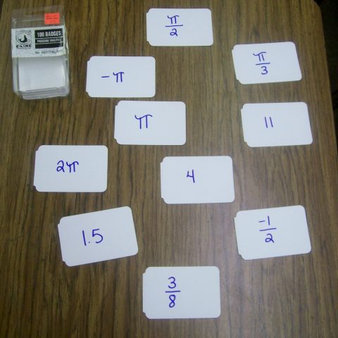 Real Number System Card Activity | Math = Love