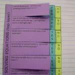 DO UNDO Method for Solving Equations Foldable | Math = Love