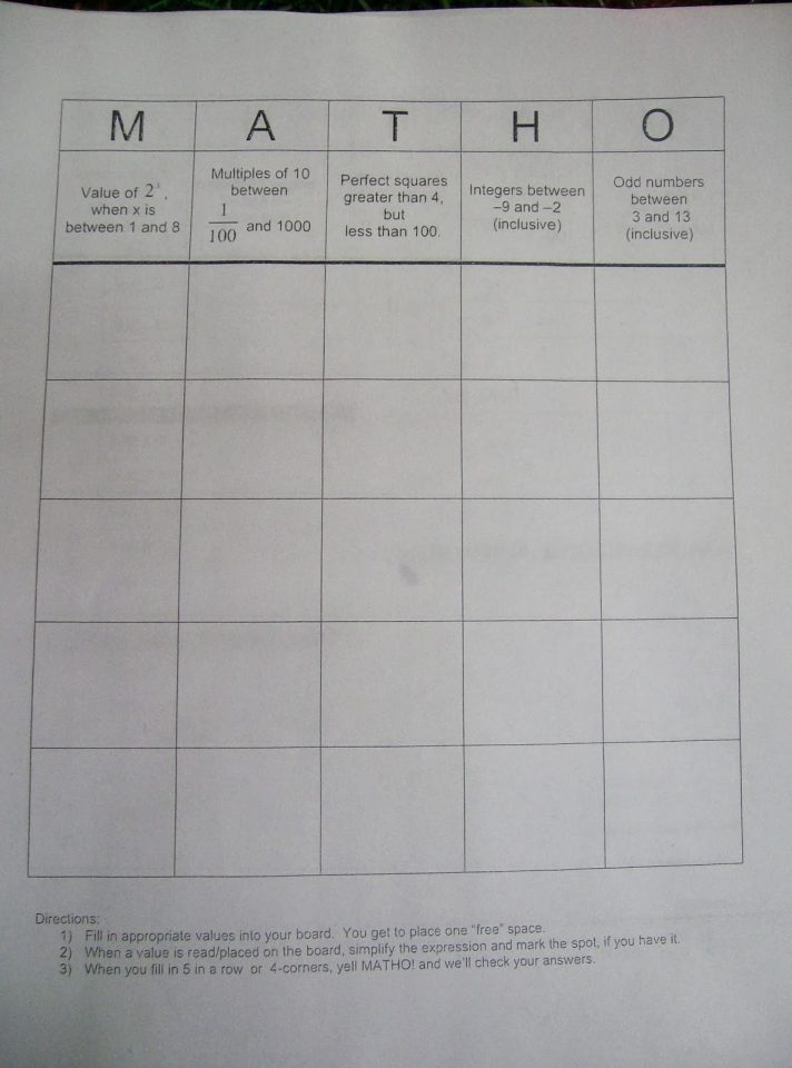 8 Activities for Introducing Logarithms | Math = Love