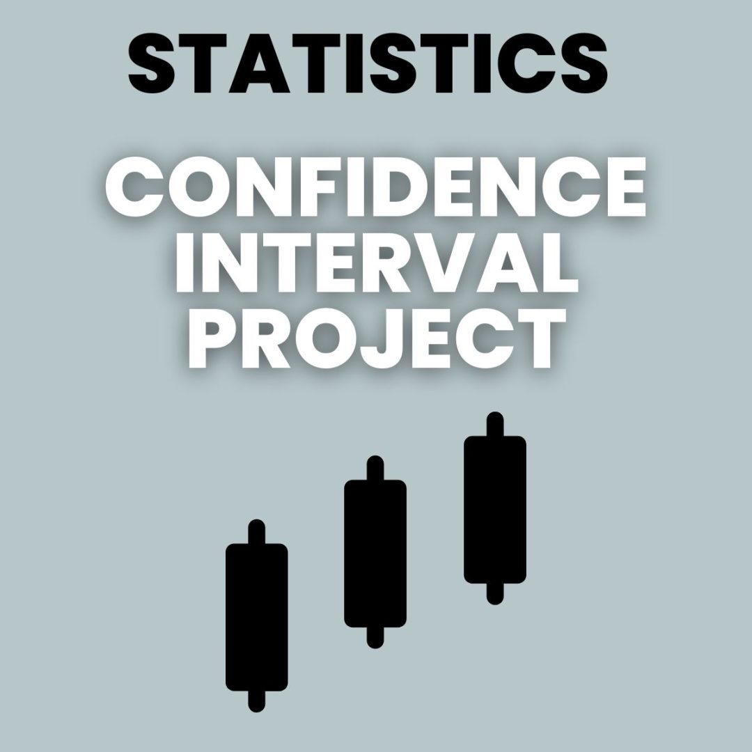 Statistics: Confidence Interval Projects | Math = Love