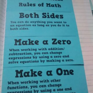Solving Equations/Inequalities with Variables on Both Sides Graphic ...
