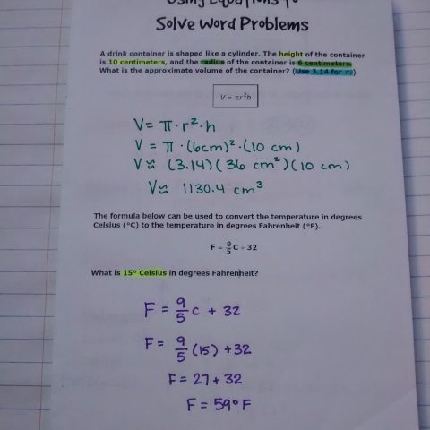Open Middle Style Activity for Equations with One/No/Infinite Solution ...