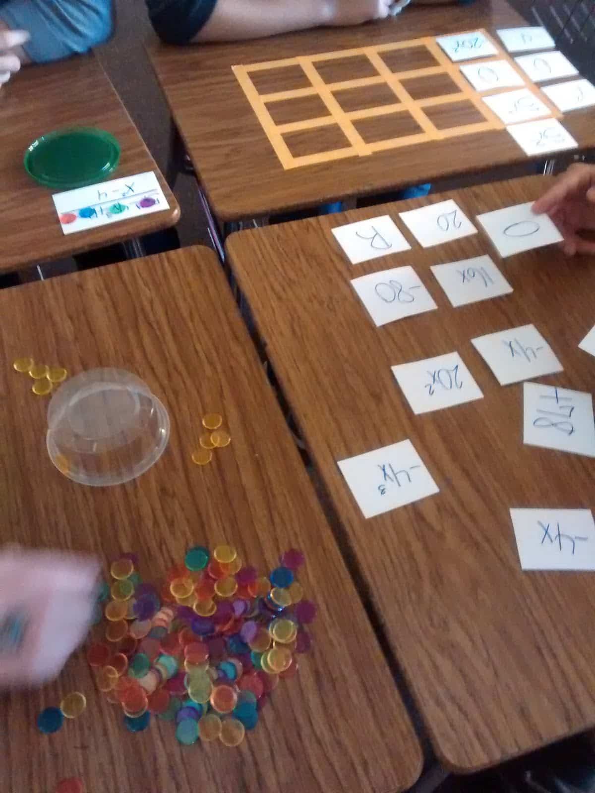 Dividing Polynomials Using The Box Method Activity Math Love