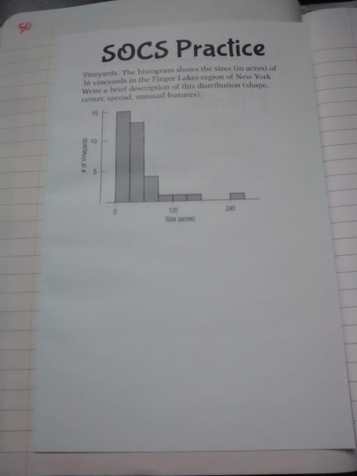 SOCS Foldable for Statistics | Math = Love