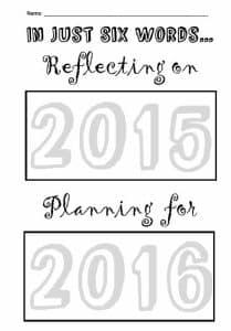 Unit Reflection Sheet | Math = Love