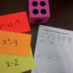 Operations with Functions Dice Practice Activity | Math = Love