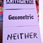 Types of Sequences Graphic Organizer | Math = Love