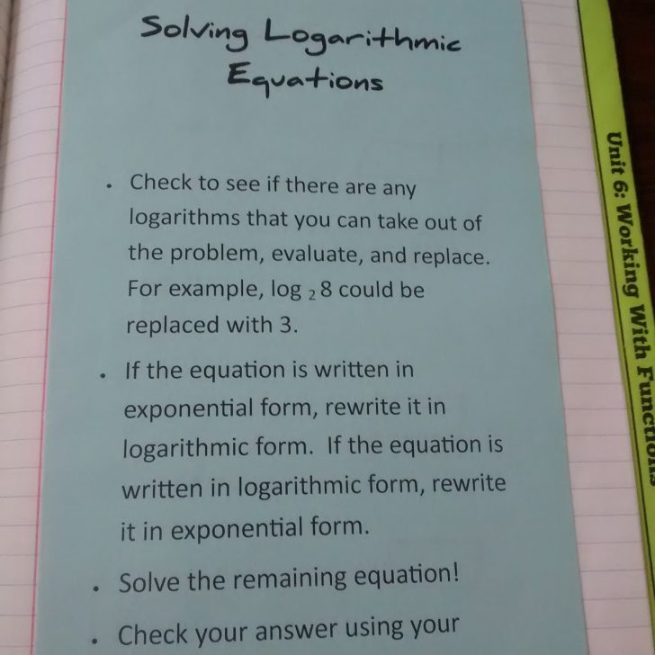 Converting Between Exponential and Logarithmic Form Foldable | Math = Love Converting Between Exponential and Logarithmic Form Foldable | Math = Love