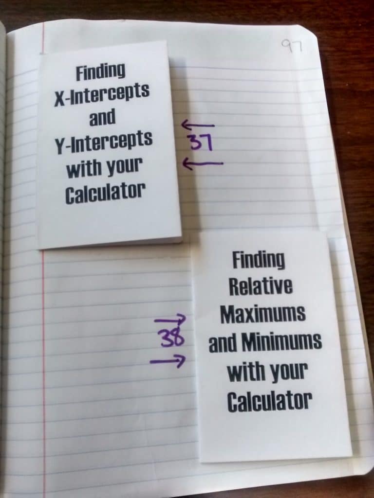 Finding Equations of Inverses Foldable | Math = Love