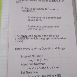 Inequality and Interval Notation Chart | Math = Love