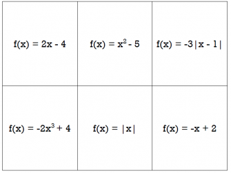 Evaluating Functions Activity - War Card Game [FREE PDF]
