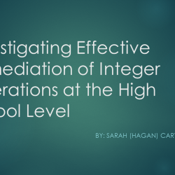 Integer Operations Work Mat with Sea of Zeros | Math = Love