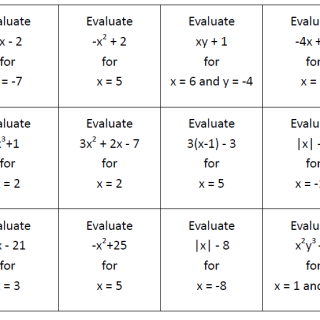 Evaluating Functions Activity - War Card Game [FREE PDF]