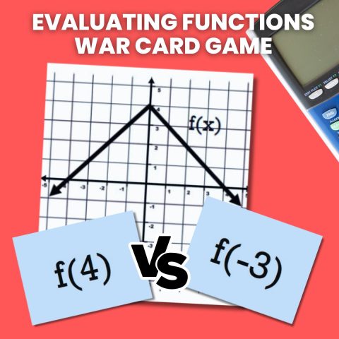 Evaluating Expressions Sorting Cards Activity | Math = Love