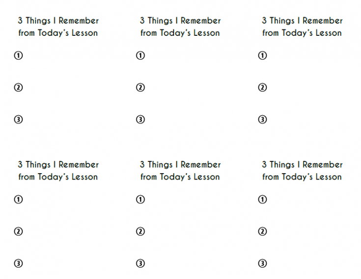 25+ Free Exit Ticket Templates | Math = Love