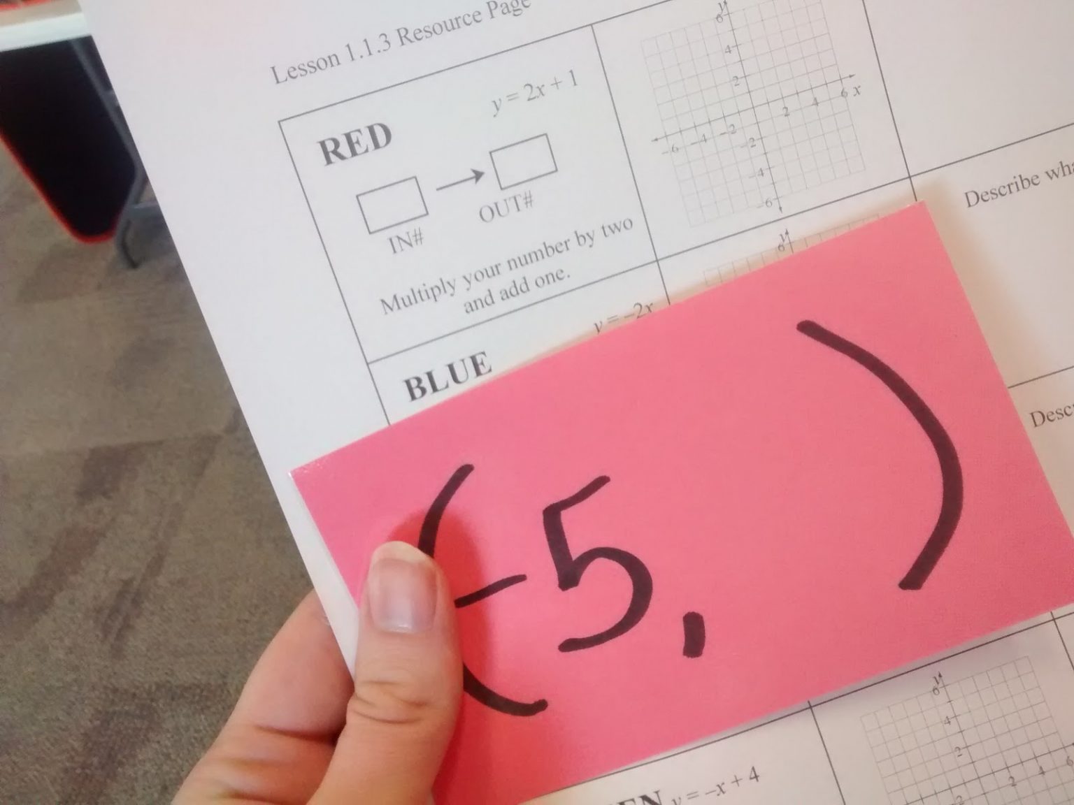 Operations with Functions Dice Practice Activity | Math = Love