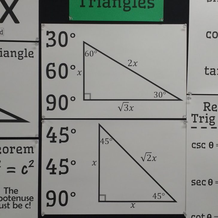Special Right Triangles | Math = Love