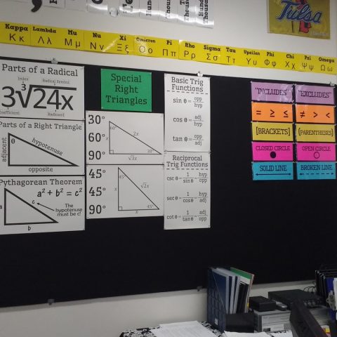 Math Bulletin Board | Math = Love
