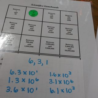 Scientific Notation Square Puzzle Activity | Math = Love