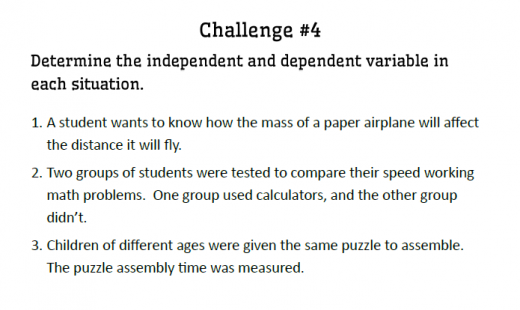 Independent vs Dependent Variables Review Game | Math = Love