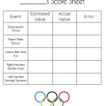 Mini Metric Olympics Activity | Math = Love