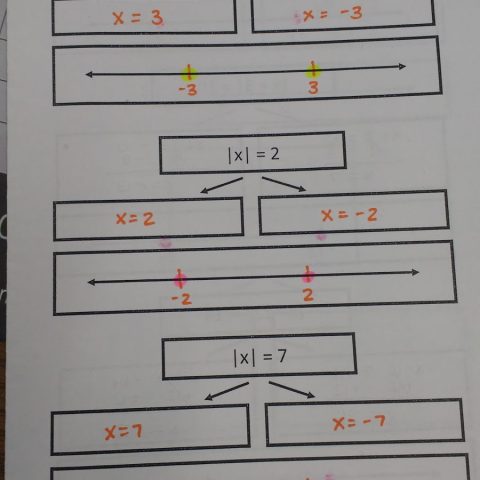 Solving Absolute Value Equations Graphic Organizers | Math = Love