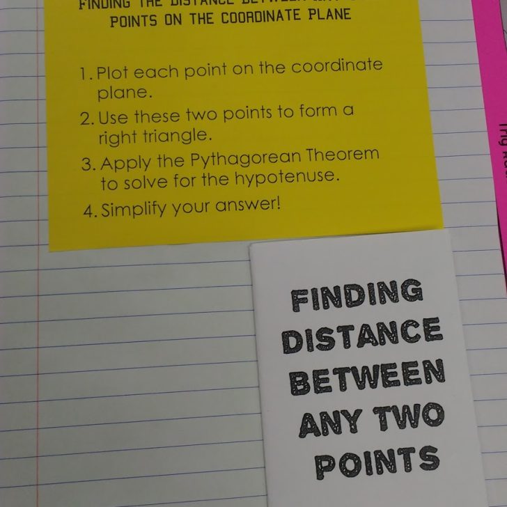 Distance Between Points | Math = Love