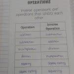 DO UNDO Method for Solving Equations Foldable | Math = Love