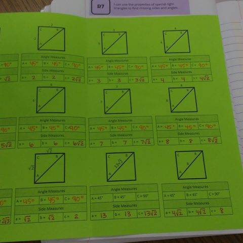 Special Right Triangles | Math = Love