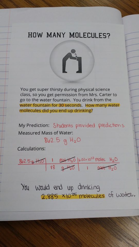 26 Chemistry Foldables and Interactive Notebook Pages | Math = Love