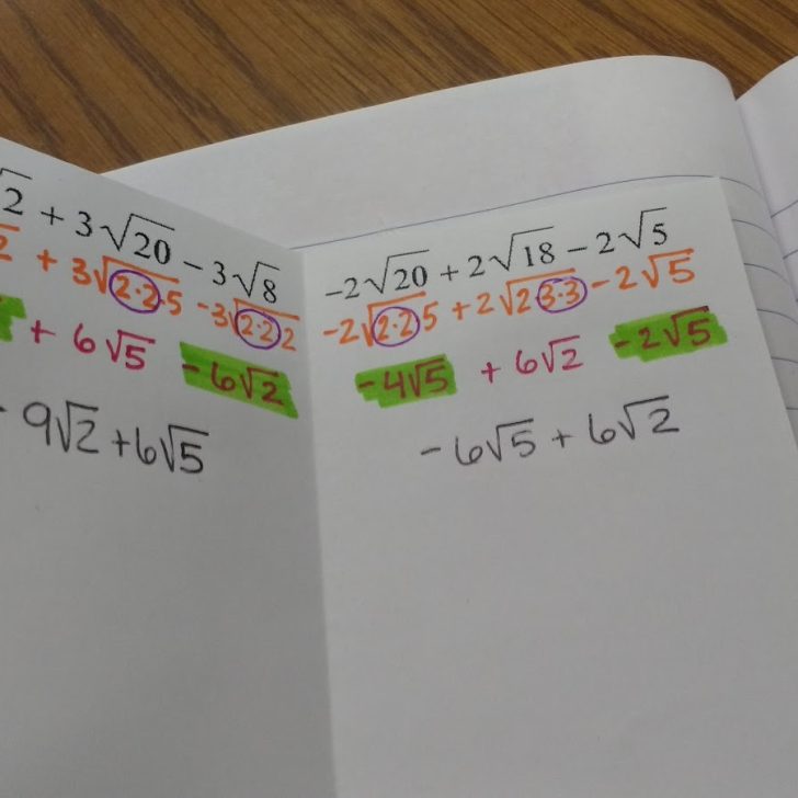 Adding and Subtracting Radicals | Math = Love