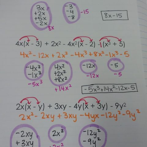 Reviewing the Distributive Property | Math = Love