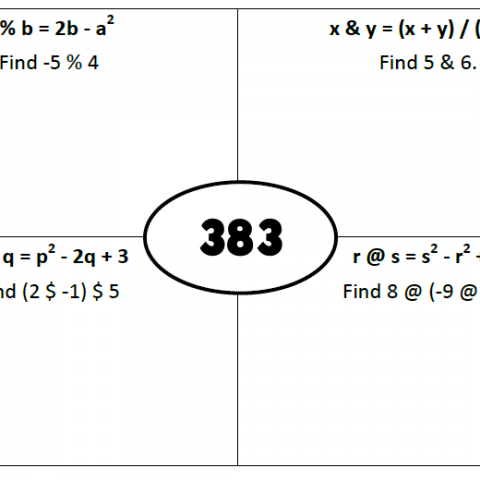 Non-Standard Operations | Math = Love