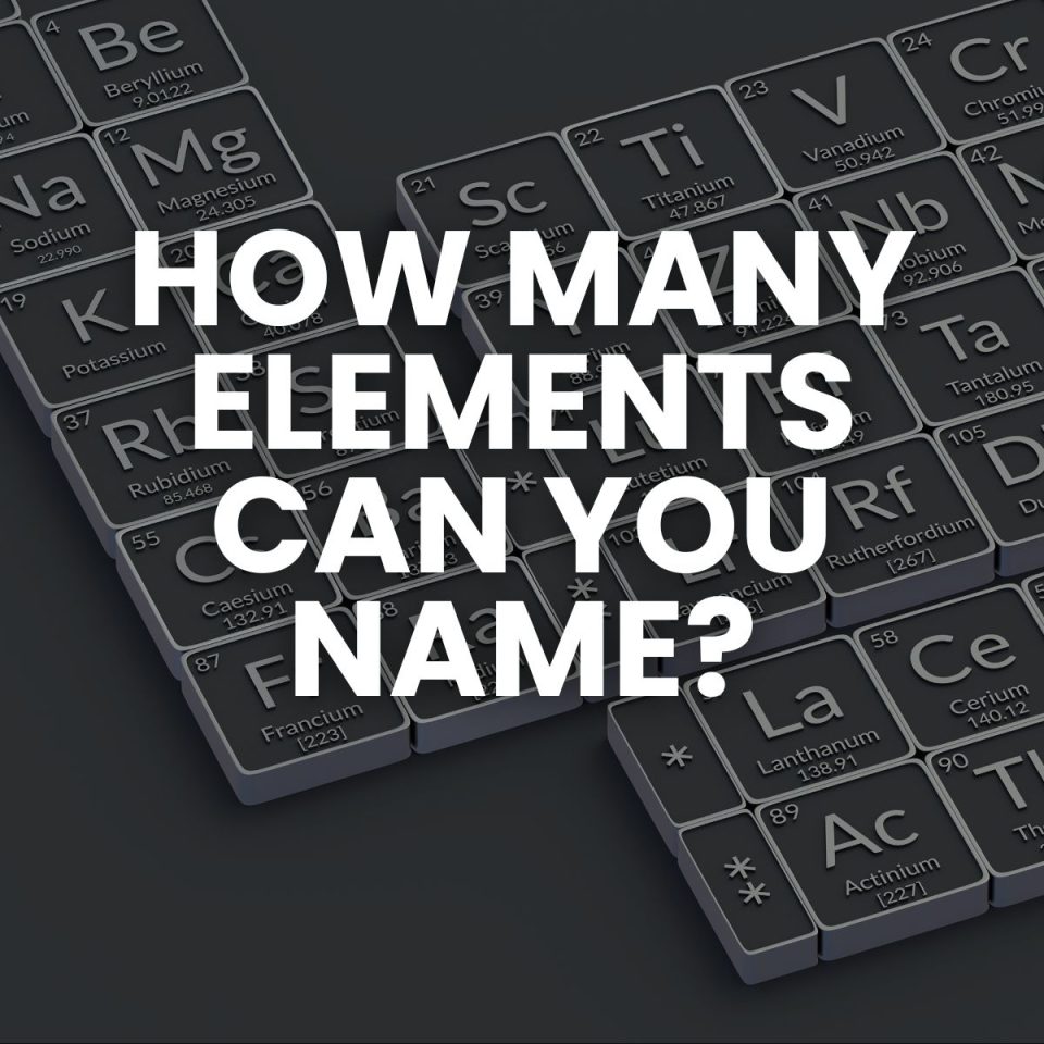15 Fun and Engaging Periodic Table Activities