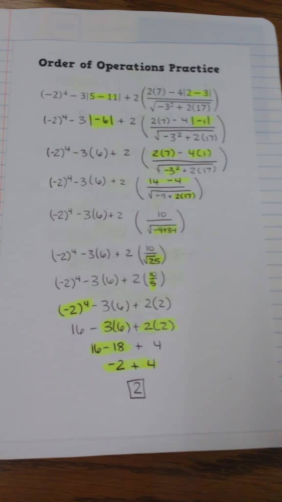Grouping Symbols Reference Chart And Poster Math Love