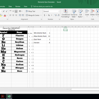 How to Read the Periodic Table Foldable | Math = Love