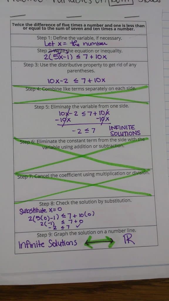 Solving Equations with Variables on Both Sides | Math = Love