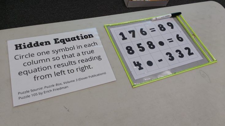 Equation Puzzles | Math = Love