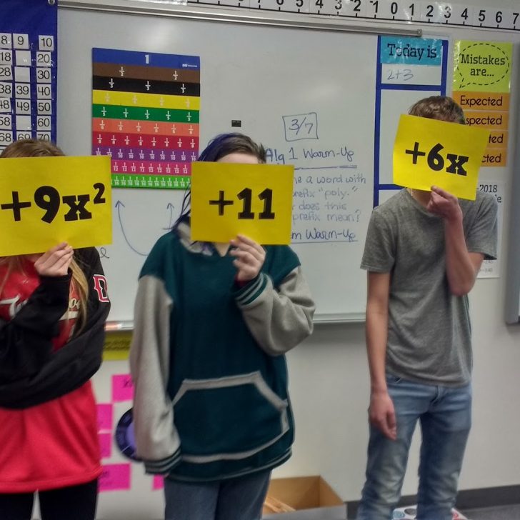 Multiplying Polynomials Using the Box Method Foldable | Math = Love