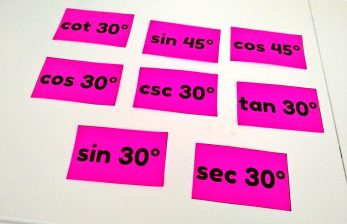 Evaluating Trig Functions Square Puzzle Activity | Math = Love