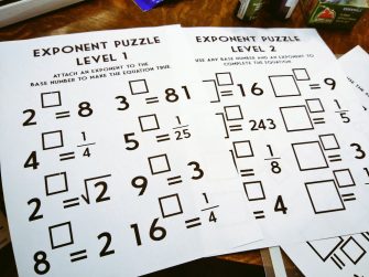 Converting Between Exponential and Logarithmic Form Foldable | Math = Love