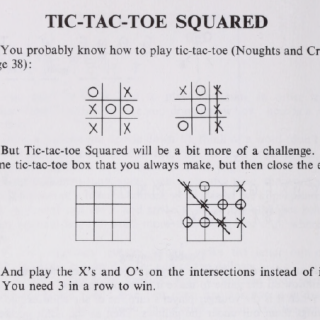 Jumbo Tic Tac Toe | Math = Love