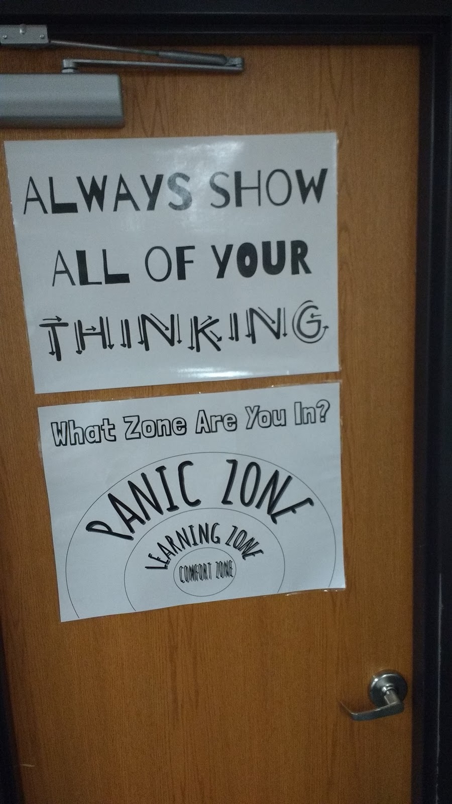 Always Show All Of Your Thinking Poster | Math = Love