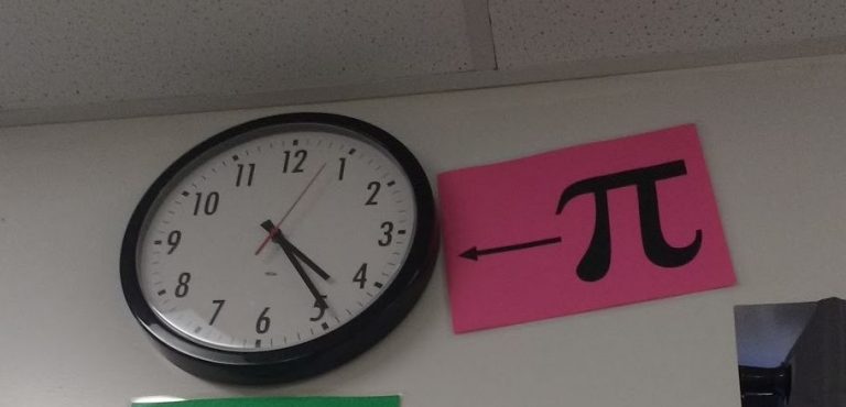 Pi Clock Poster | Math = Love