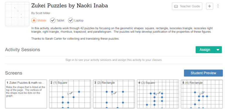 Zukei Puzzles (Polygon Finding Puzzles) | Math = Love