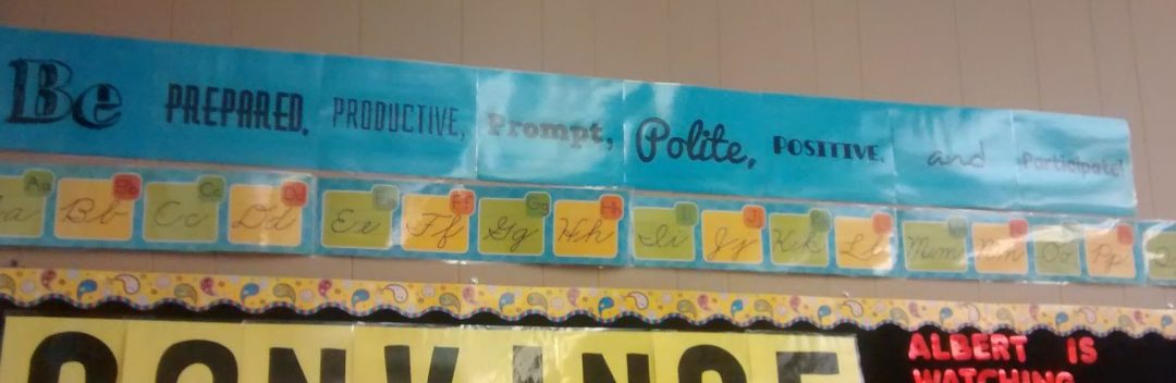 6 P's Posters: Be polite, prepared, prompt, productive, positive, and ...