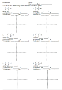 Using Conic Cards to Teach Conic Sections in 8 Days | Math = Love