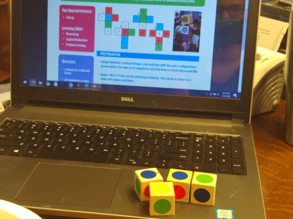 DIY Instant Insanity Puzzle | Math = Love