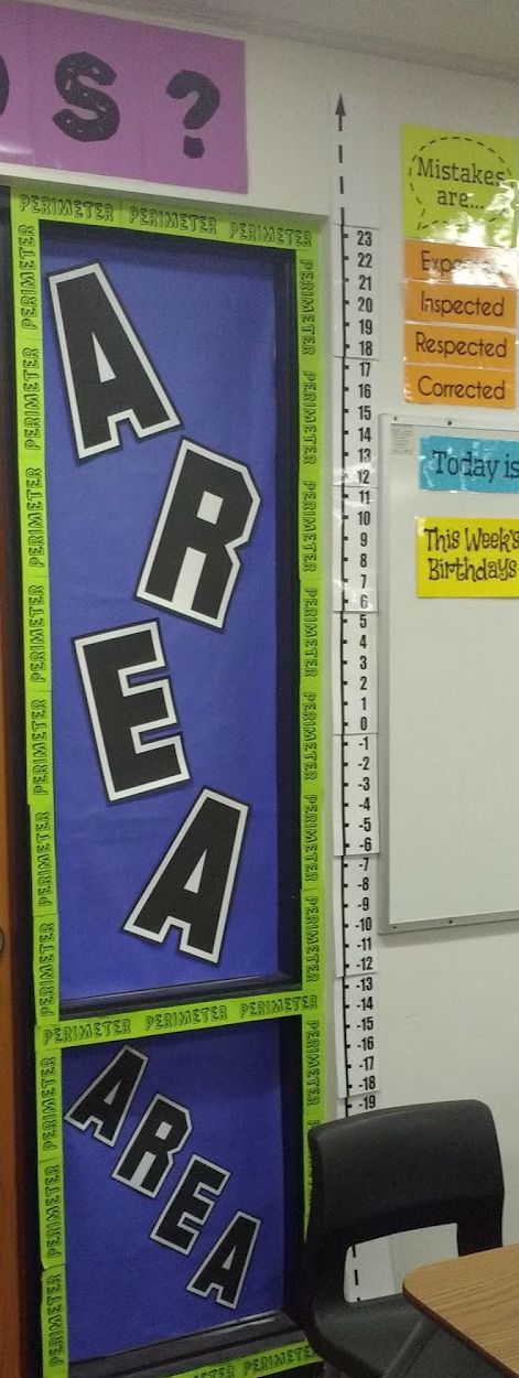 Vertical Number Line Poster [FREE Printable PDF]